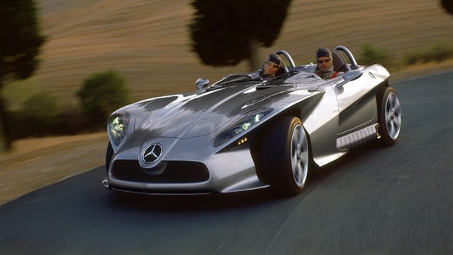 This crazy Mercedes concept had wobbly wheels for driving fun | Top Gear