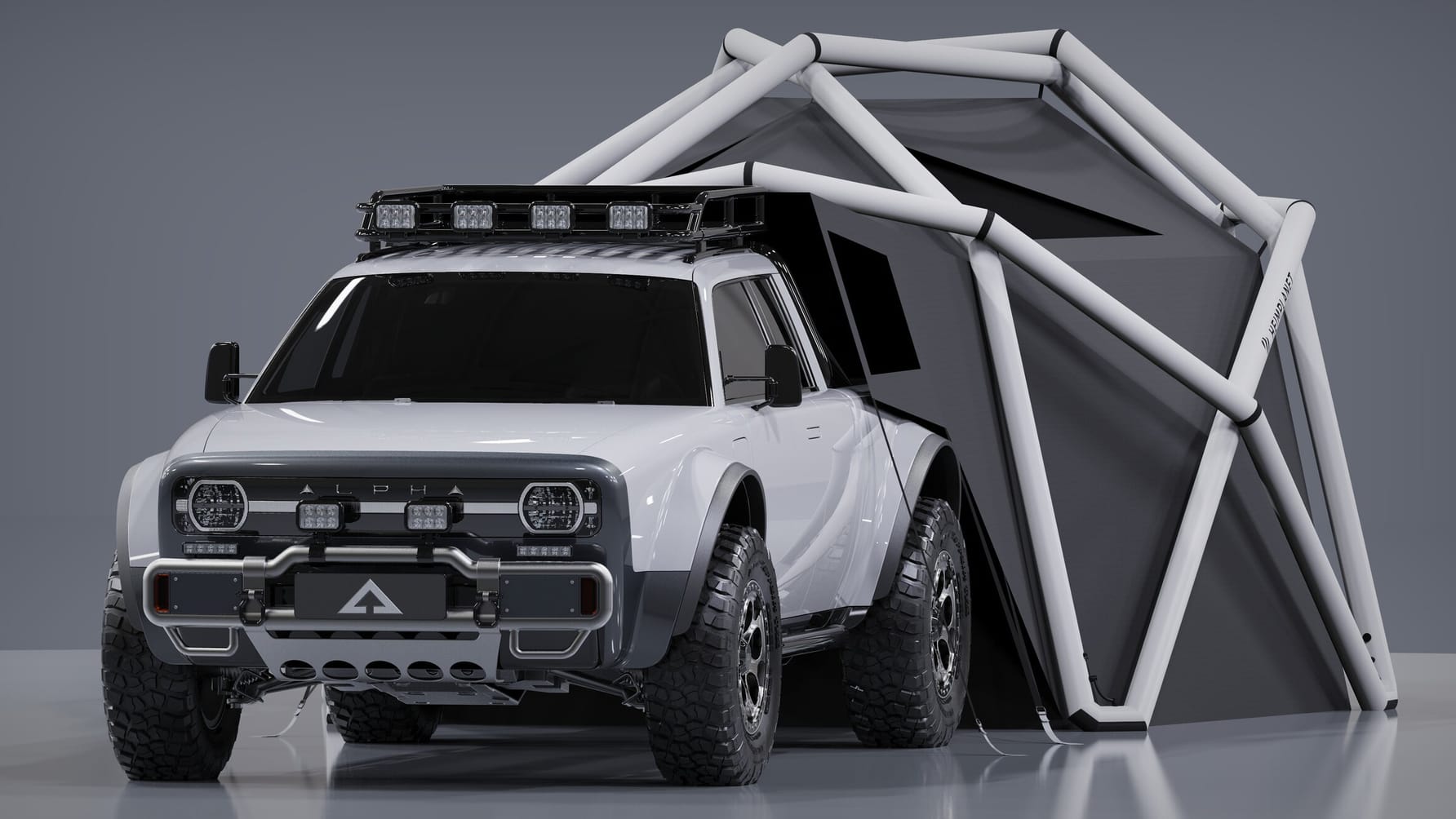 The Alpha Wolf+ now comes with a wicked tent attached | Top Gear