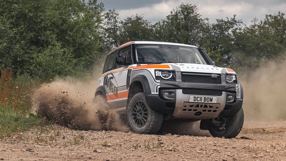 Bowler Defender Challenge review: Defender 90-based rally car driven ...