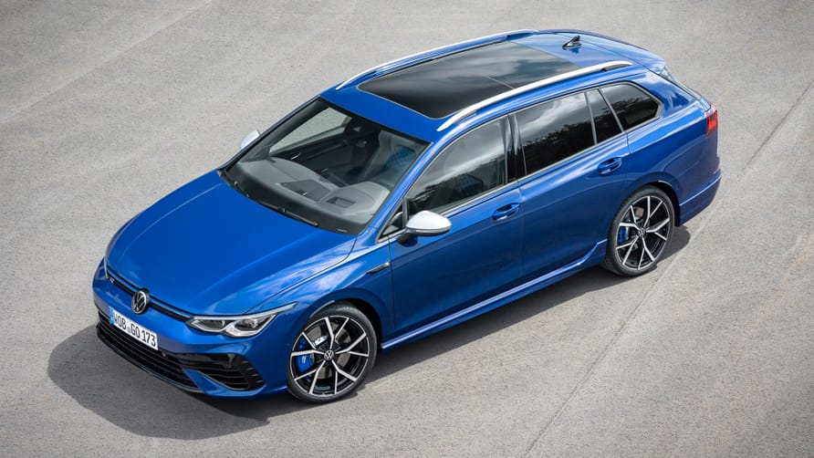 Behold the new Volkswagen Golf R Estate | Top Gear