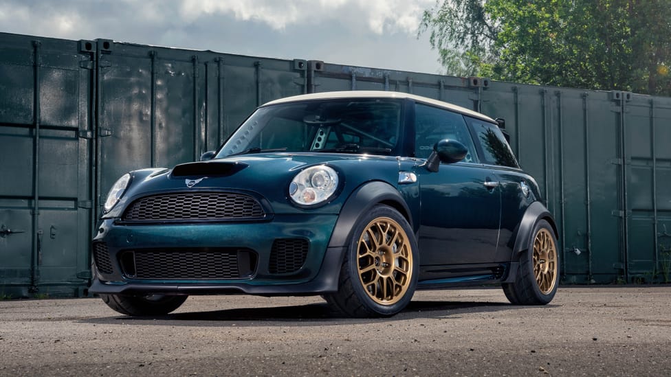 This modern Mini has had a V8 heart transplant | Top Gear