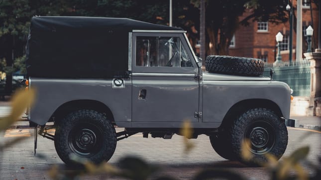 So, it turns out our lives were empty without this restored Land Rover ...