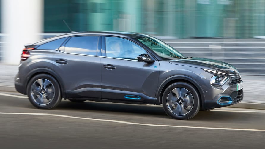 Citroen e-C4 Interior Layout & Technology | Top Gear