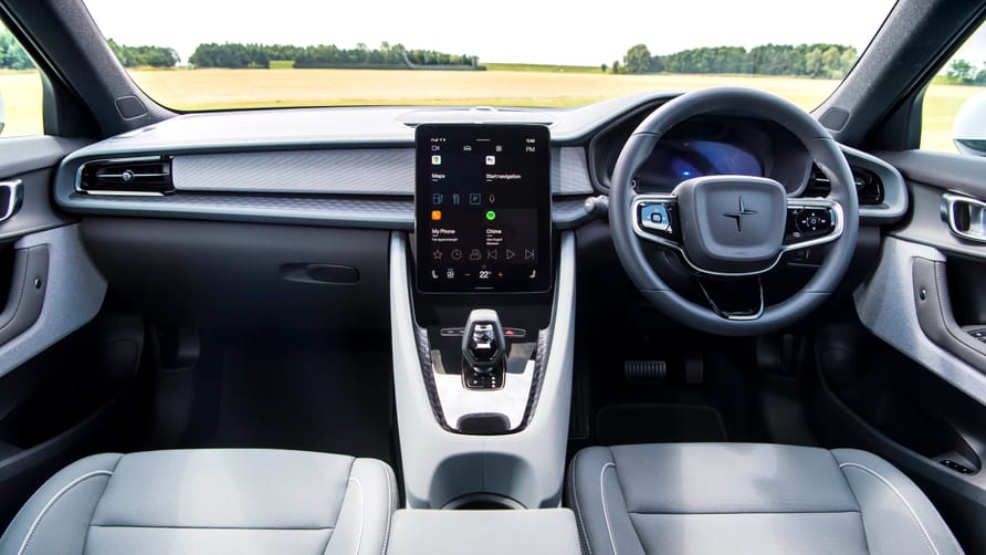 Polestar 2 Interior Layout & Technology | Top Gear