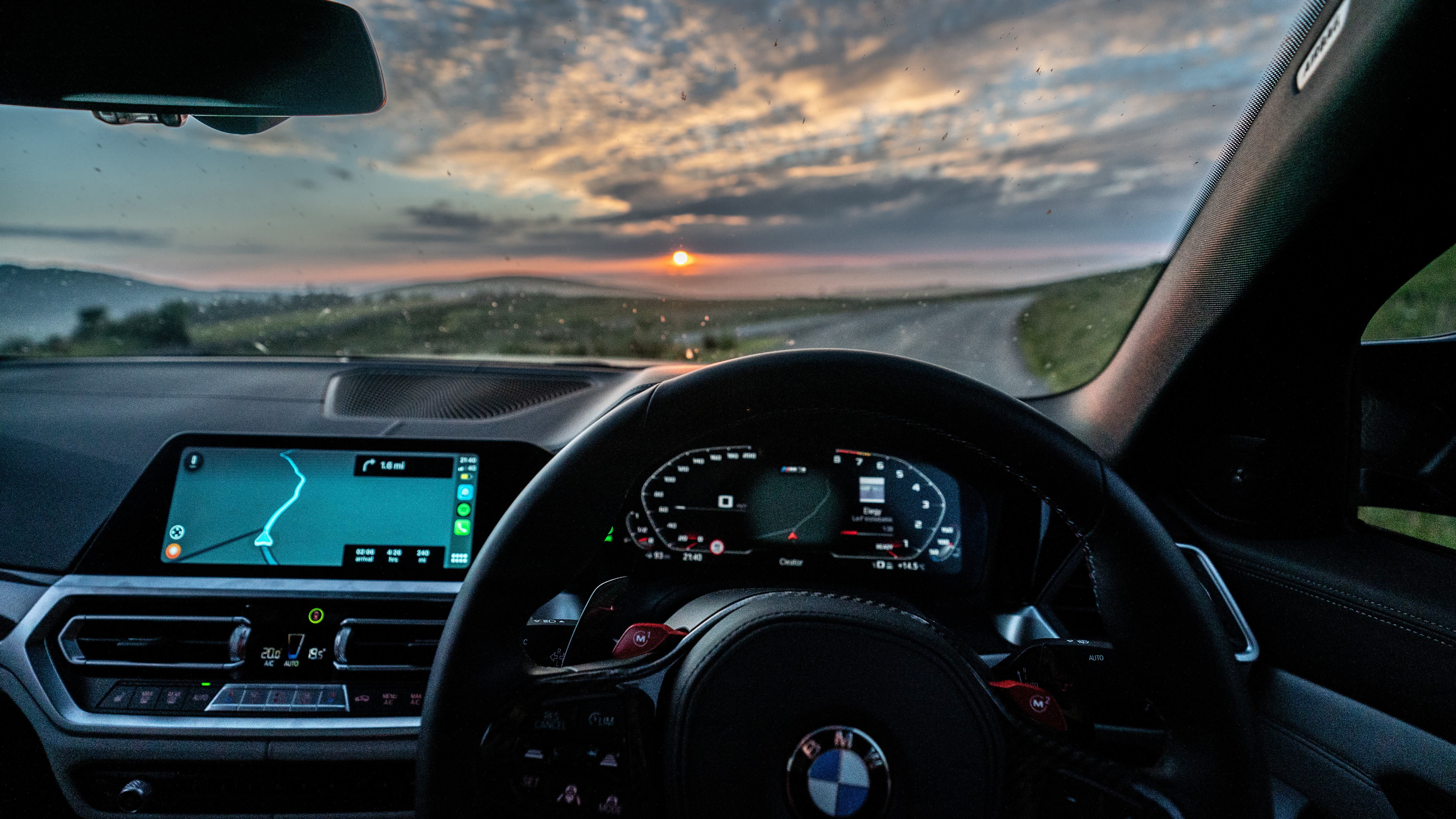 Bmw M3 Interior Night