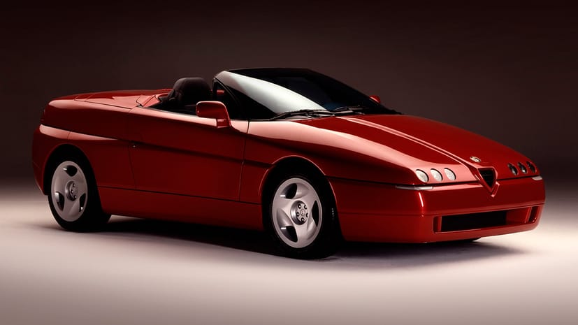 This 1991 Alfa concept is the high-tech roadster you never knew you ...