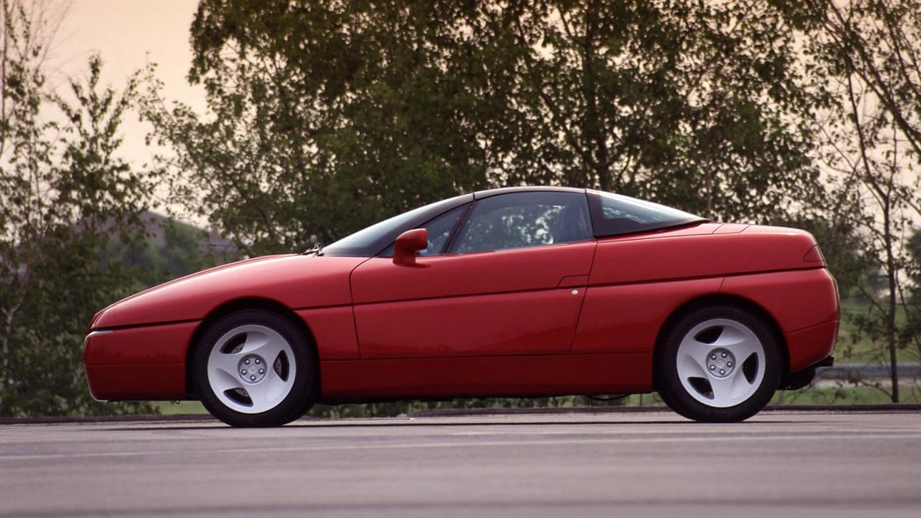 This 1991 Alfa concept is the high-tech roadster you never knew you ...