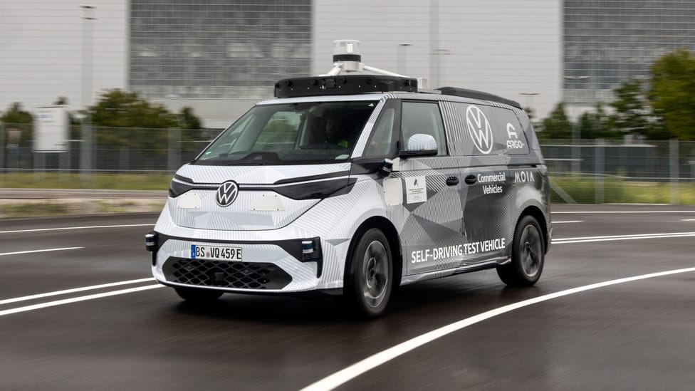 Need a lift? Meet the self-driving ID. Buzz | Top Gear