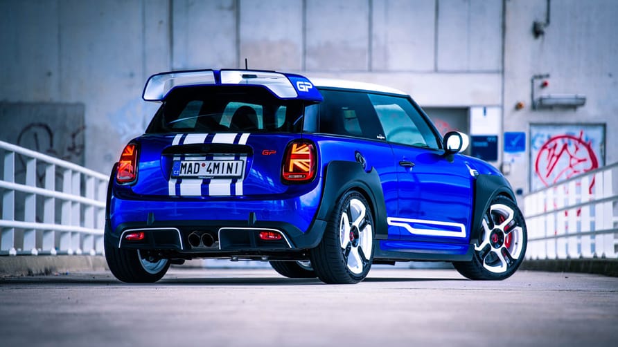 What do you make of this modified Mini GP? | Top Gear