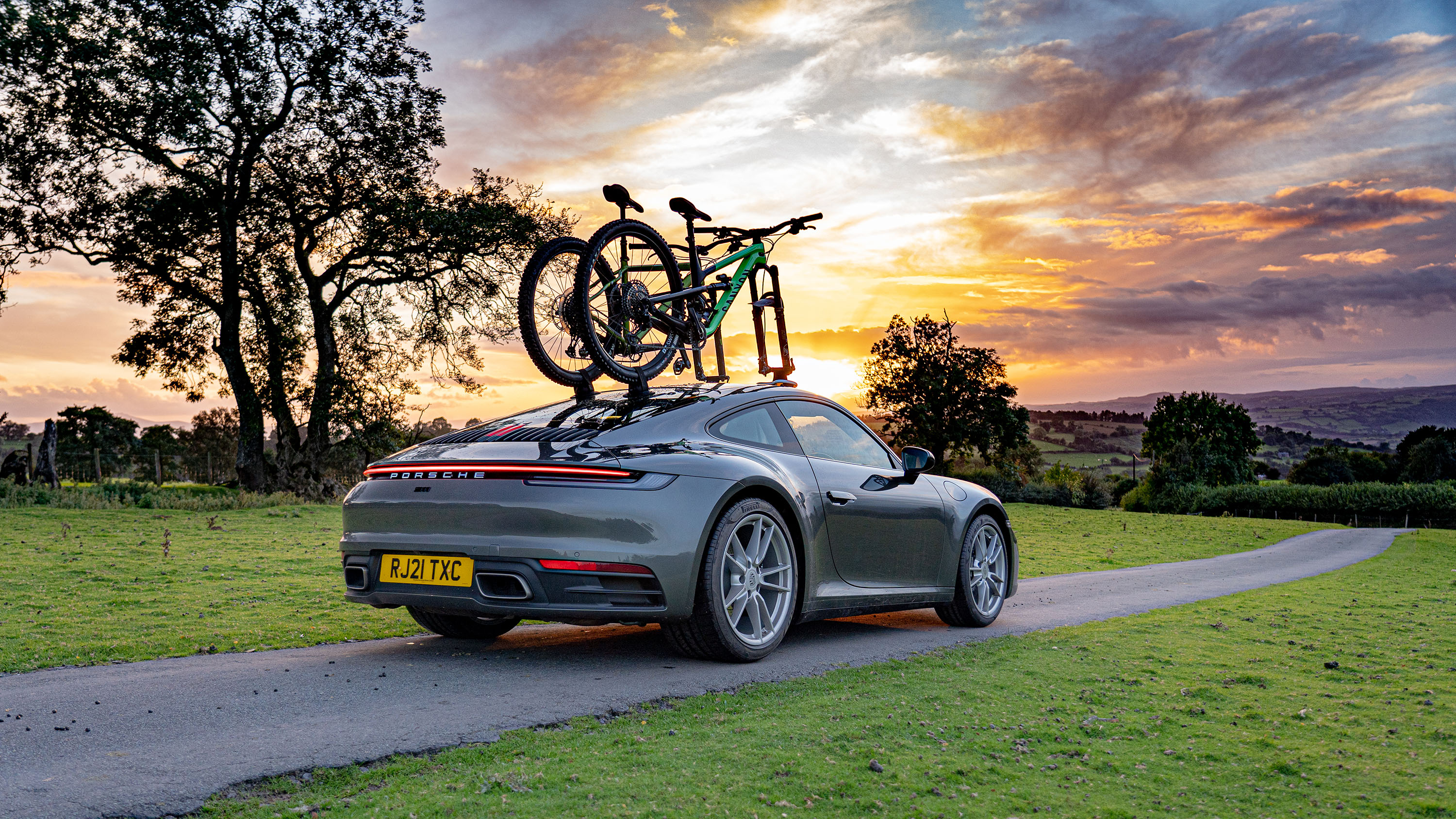 Porsche Bike Car