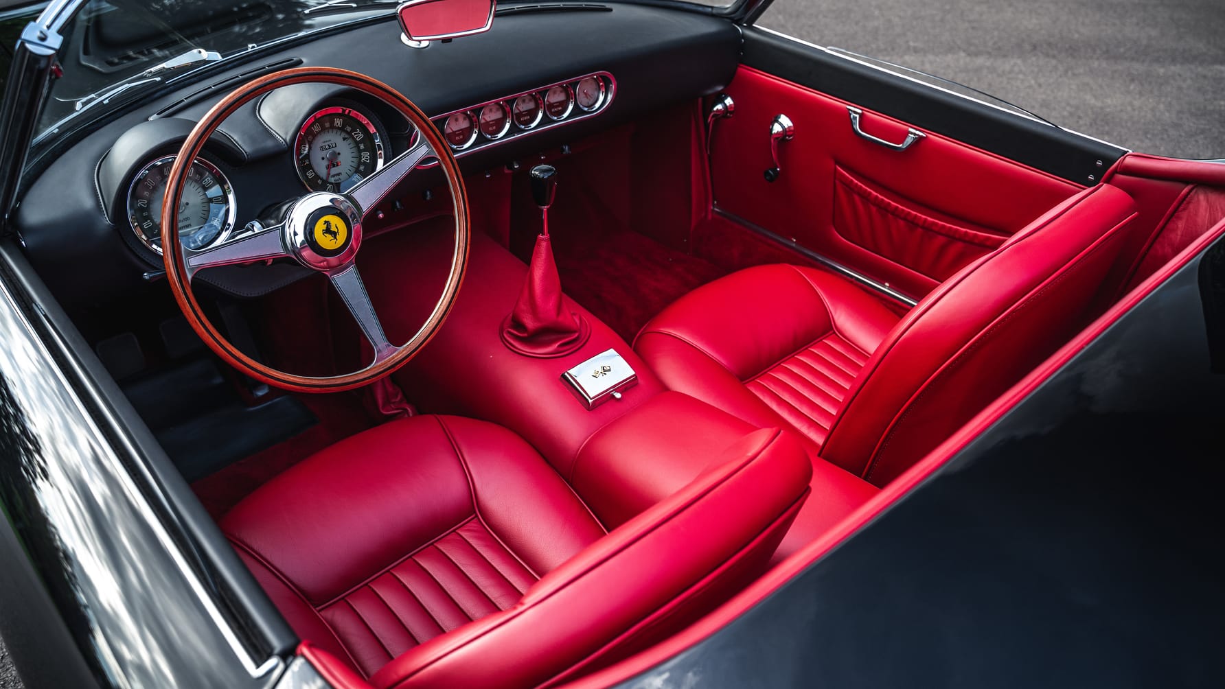 Ferrari GTO Engineering 250 California Spyder Revival Interior Layout ...