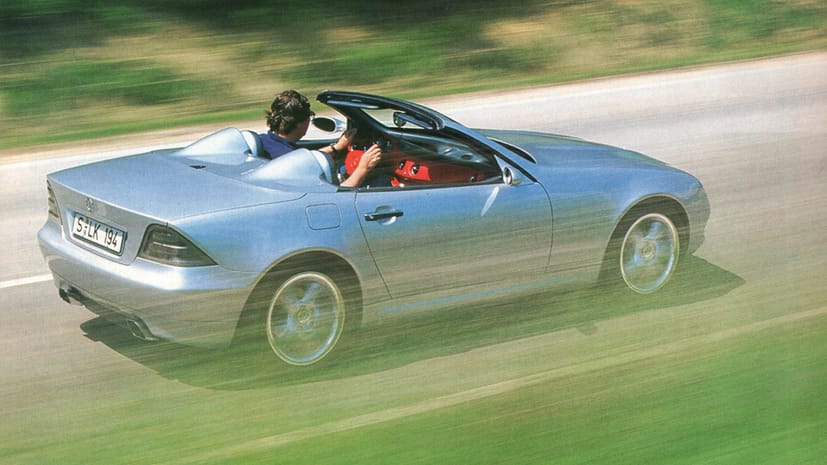 Who knew the original Mercedes SLK concept was so much cooler? | Top Gear