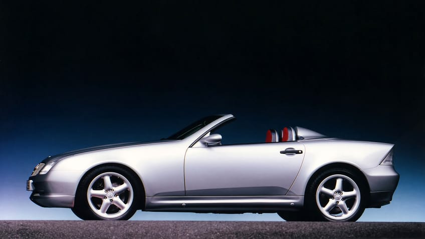 Who knew the original Mercedes SLK concept was so much cooler? | Top Gear