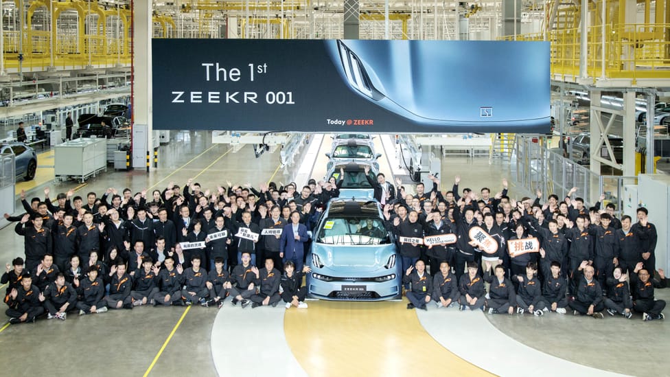 The Zeekr 001 has gone into production | Top Gear