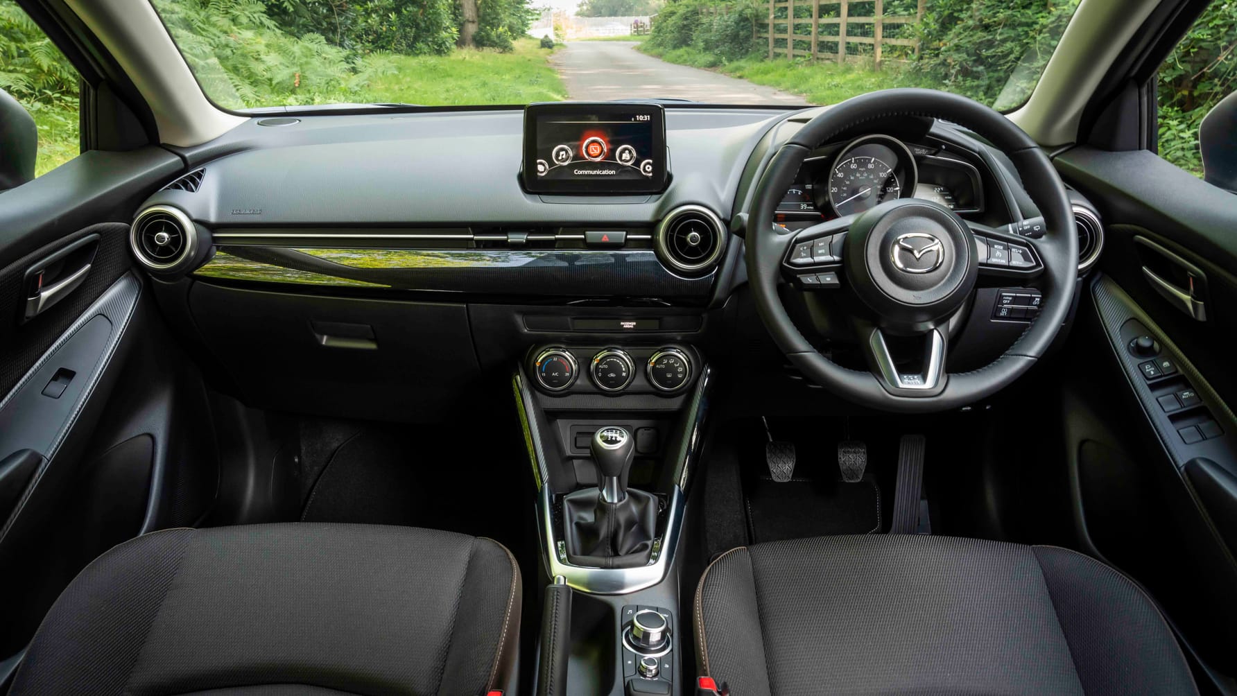 Mazda 2 Interior Layout & Technology | Top Gear