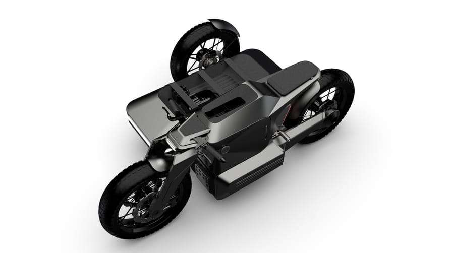 The AOE is a wild-looking electric bike from Norway | Top Gear