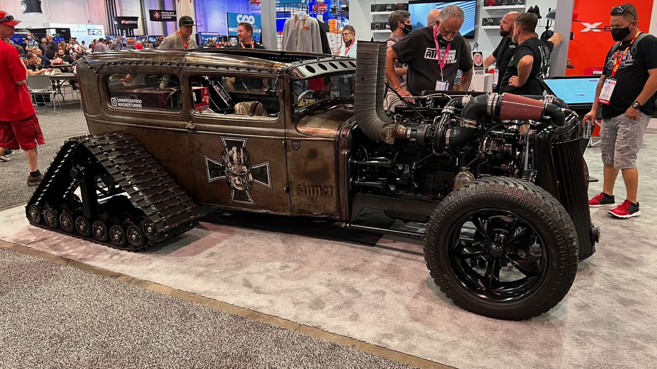 Here are some of the weirdest builds from SEMA 2021 | Top Gear