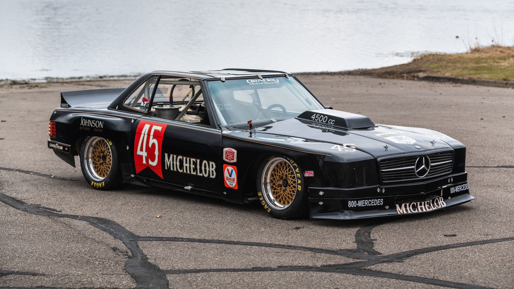 You could own this bonkers V8 Mercedes SL Trans Am racer | Top Gear