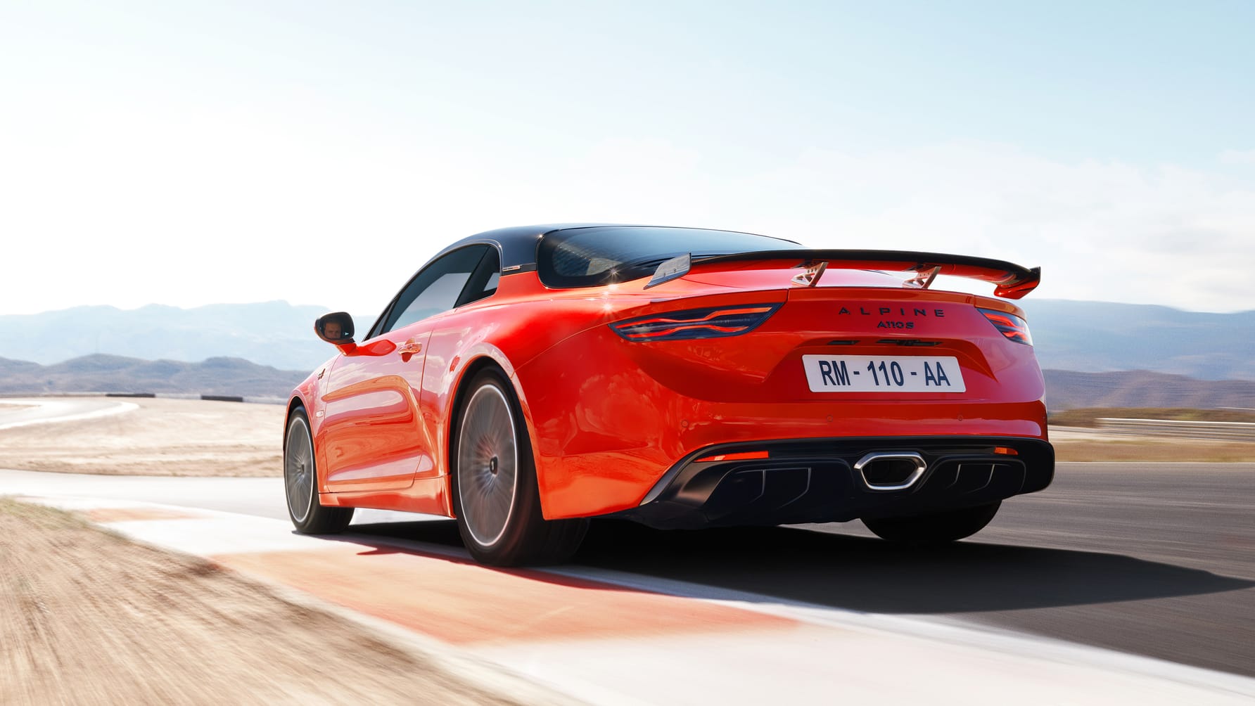 The updated Alpine A110 has a whacking great carbon wing | Top Gear