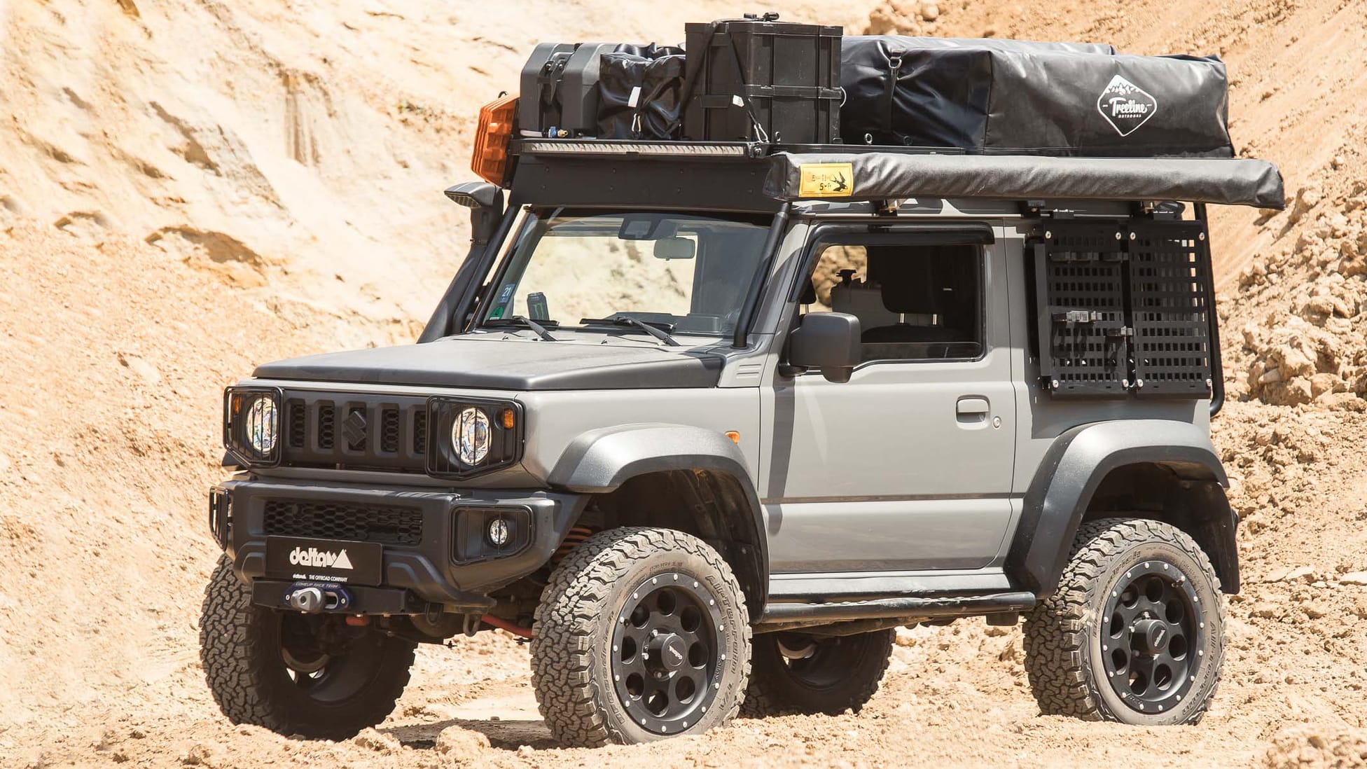 A tuner has given the Suzuki Jimny portal axles | Top Gear
