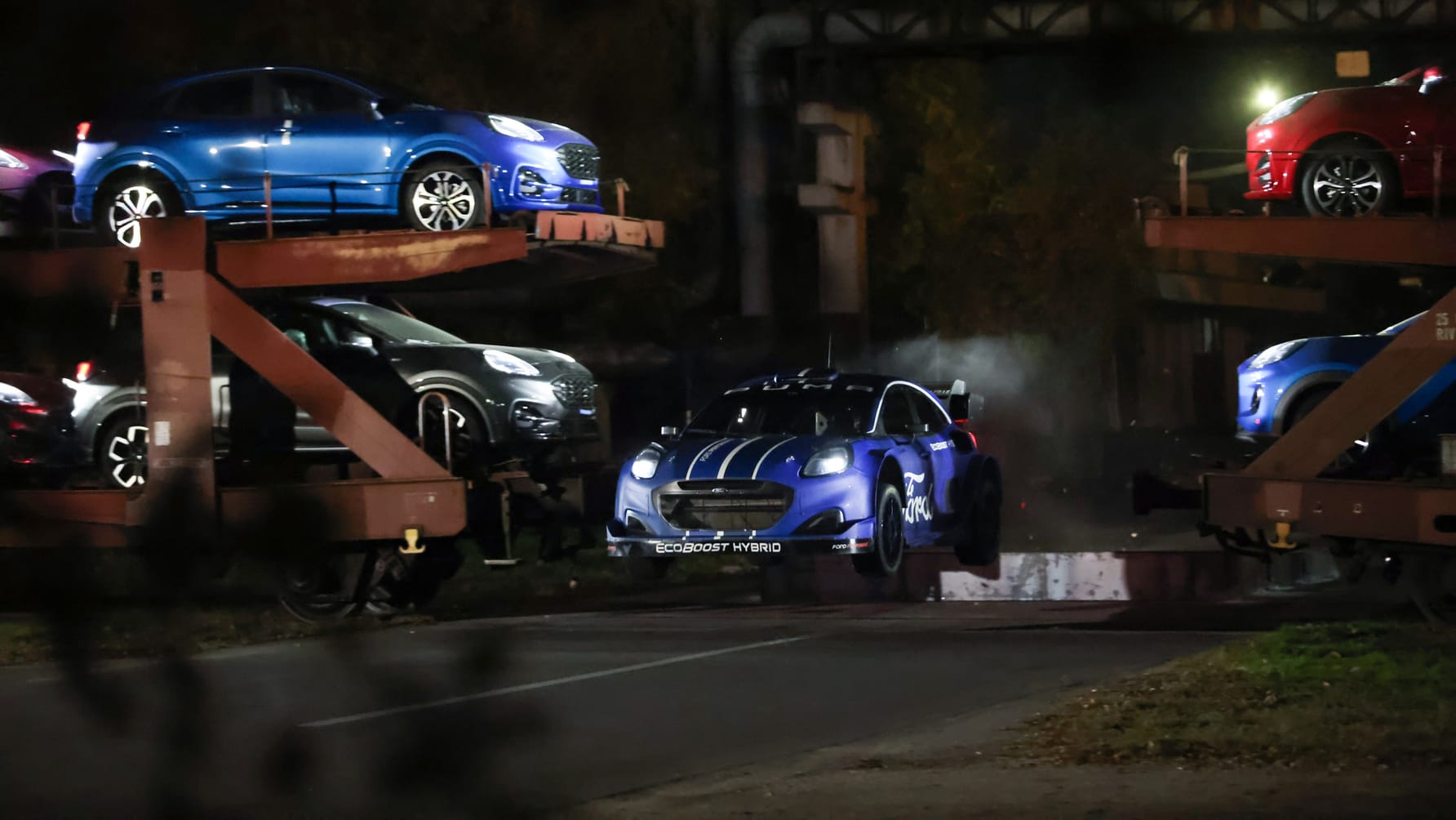 Video: watch the new Ford Puma rally car in FULL SEND | Top Gear