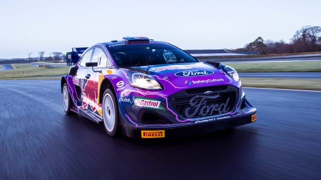 This is Ford’s new-generation, hybrid Puma WRC car | Top Gear