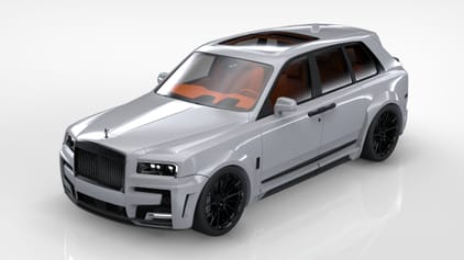 Here’s a modified, $500k Rolls-Royce Cullinan with 3D-printed panels ...