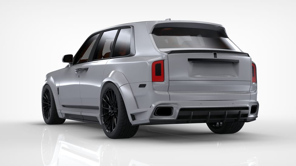 Here’s a modified, $500k Rolls-Royce Cullinan with 3D-printed panels ...