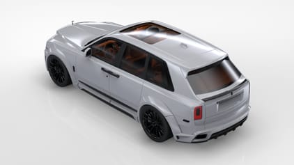 Here’s a modified, $500k Rolls-Royce Cullinan with 3D-printed panels ...
