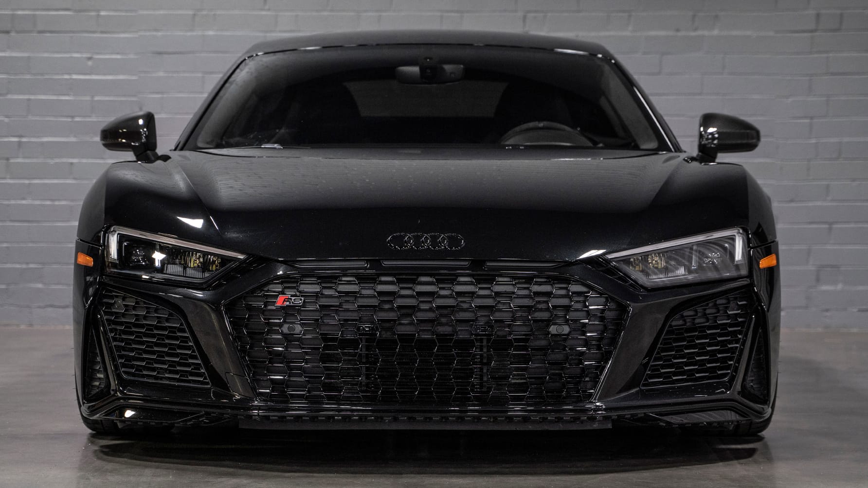 This is a 2020 Audi R8 V10 with a 6spd gated manual gearbox | Top Gear