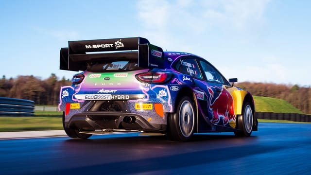 This is Ford’s new-generation, hybrid Puma WRC car | Top Gear