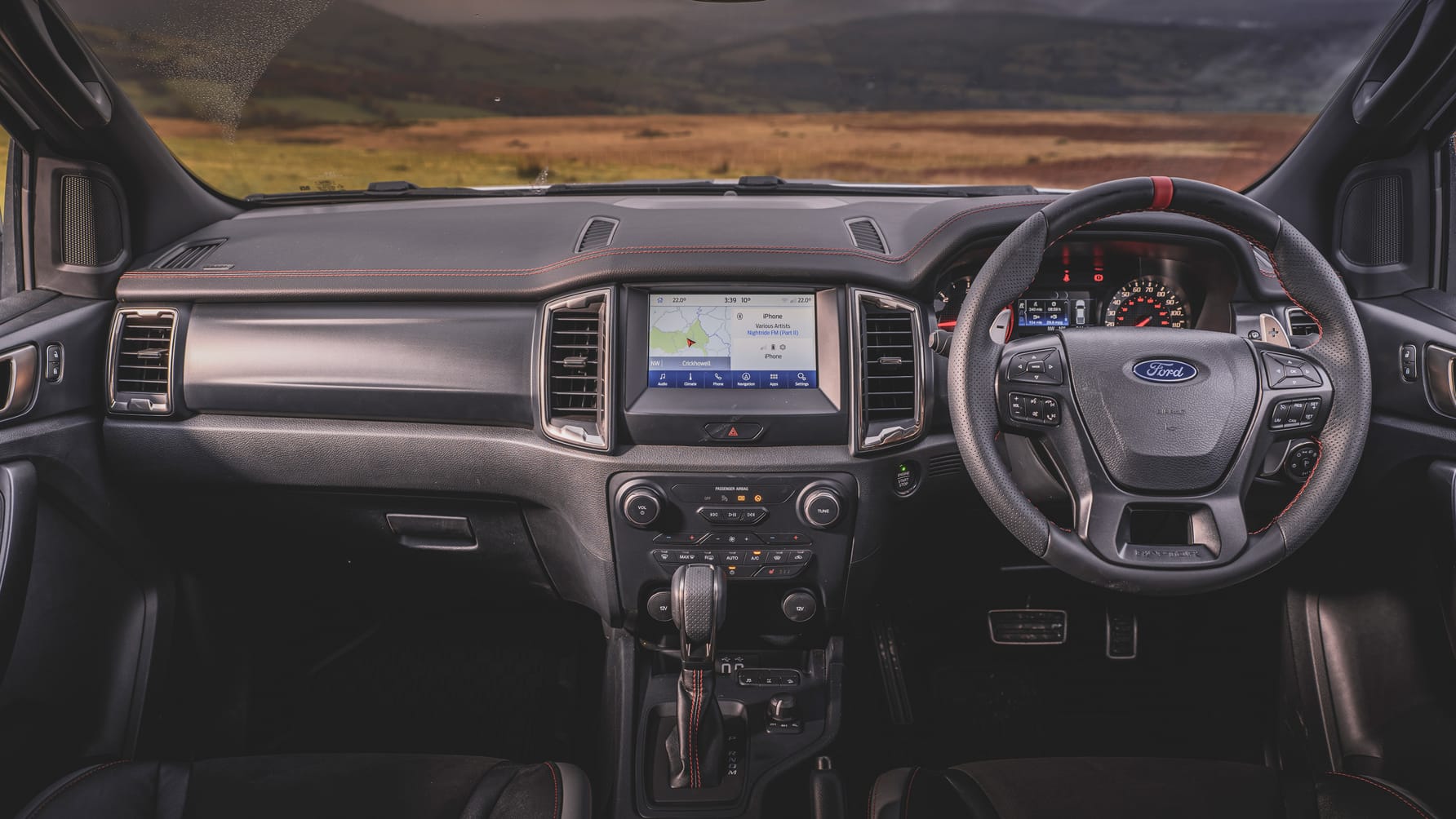 Ford Ranger Raptor Interior Layout & Technology | Top Gear