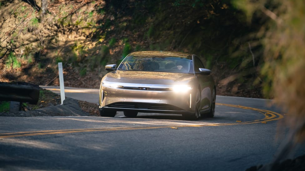 Lucid Air Interior Layout & Technology | Top Gear