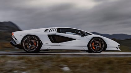 Here are new pics of Lamborghini’s 804bhp Countach LPI 800-4 on road ...