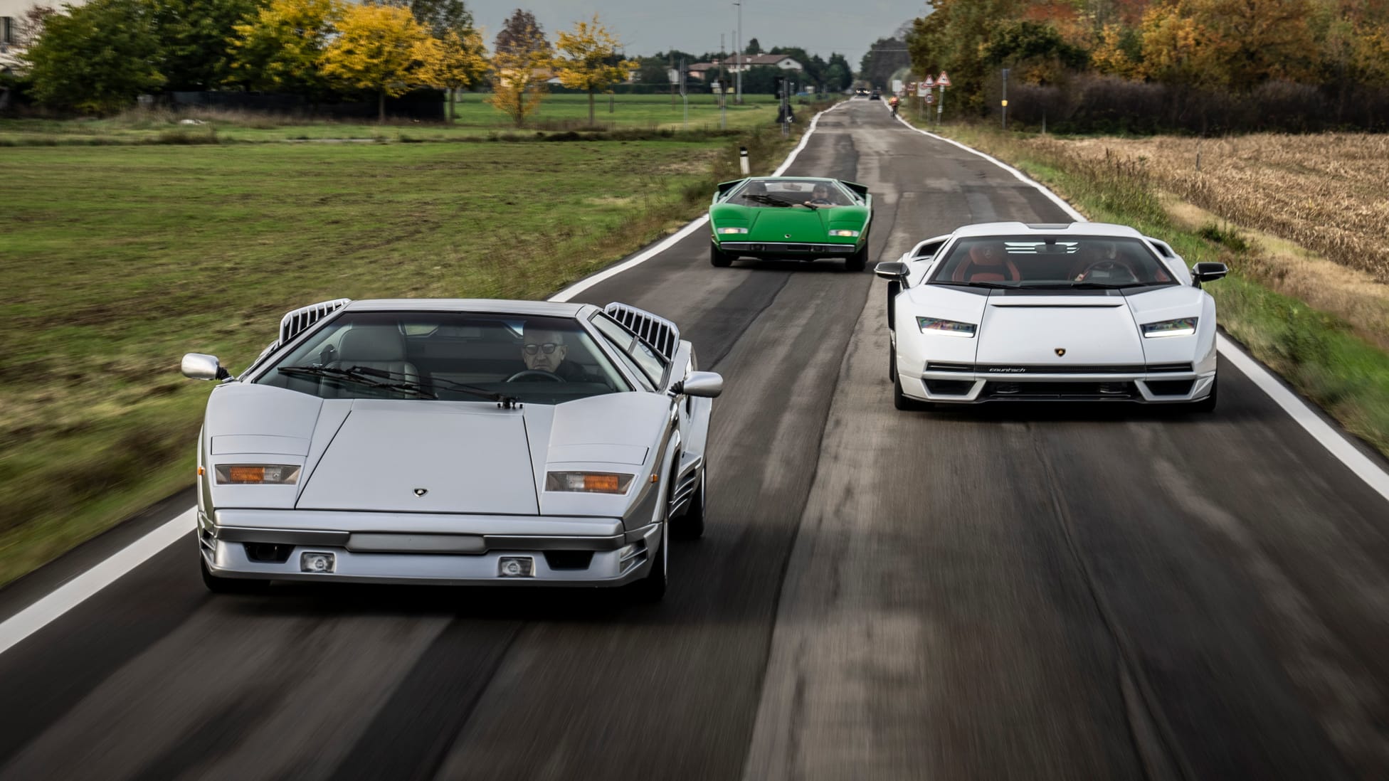 Here are new pics of Lamborghini’s 804bhp Countach LPI 800-4 on road ...