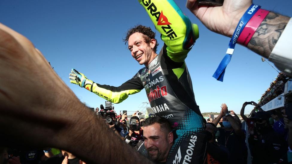 Valentino Rossi is officially a racing driver | Top Gear