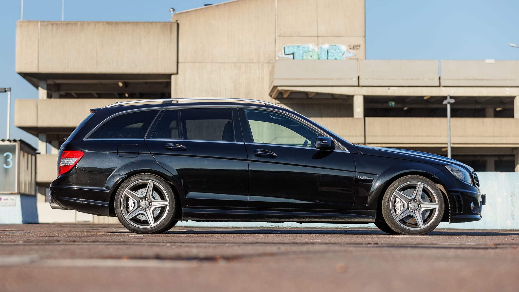 A Mercedes C63 Estate once owned by Michael Schumacher could be YOURS ...