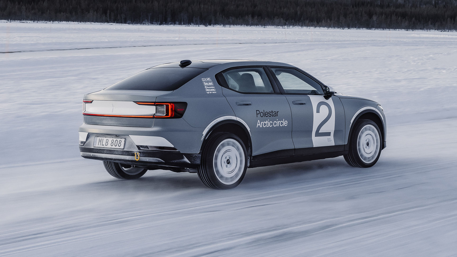 This one-off Polestar 2 Arctic Circle is a 469bhp modified ice-drift ...
