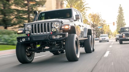 Next Level 6x6 review: ginormous six-wheeled Jeep Gladiator driven ...