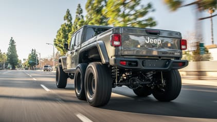Next Level 6x6 review: ginormous six-wheeled Jeep Gladiator driven ...