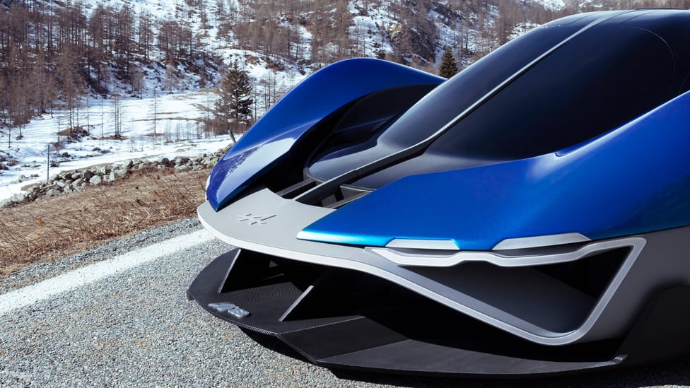 This Alpine A4810 concept is powered by hydrogen | Top Gear