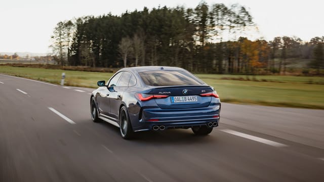 The New Alpina B4 Gran Coupe Has More Power Than A Bmw M4 Top Gear