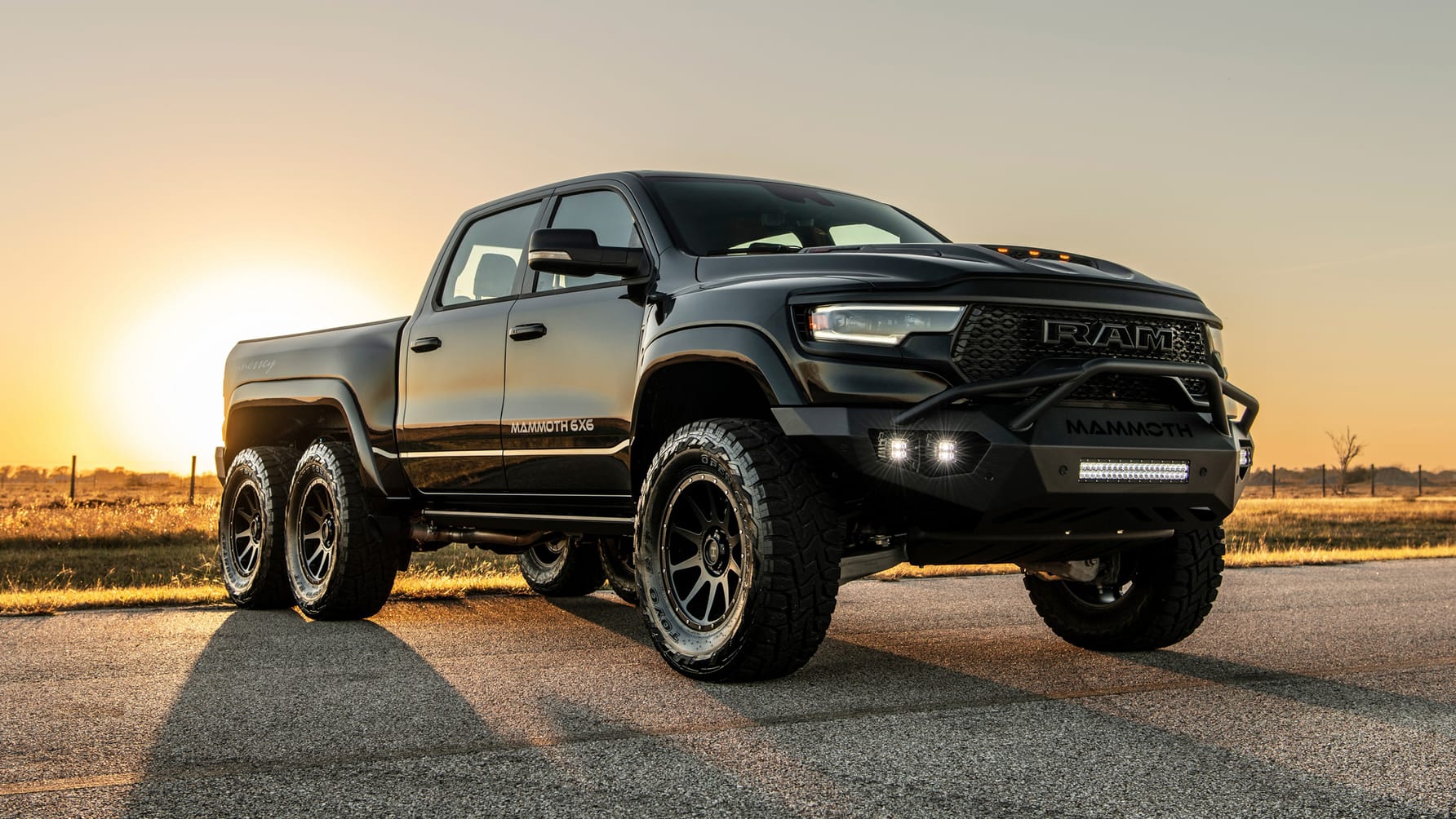 The Hennessey Mammoth 1000 6x6 TRX wants your lunch money | Top Gear