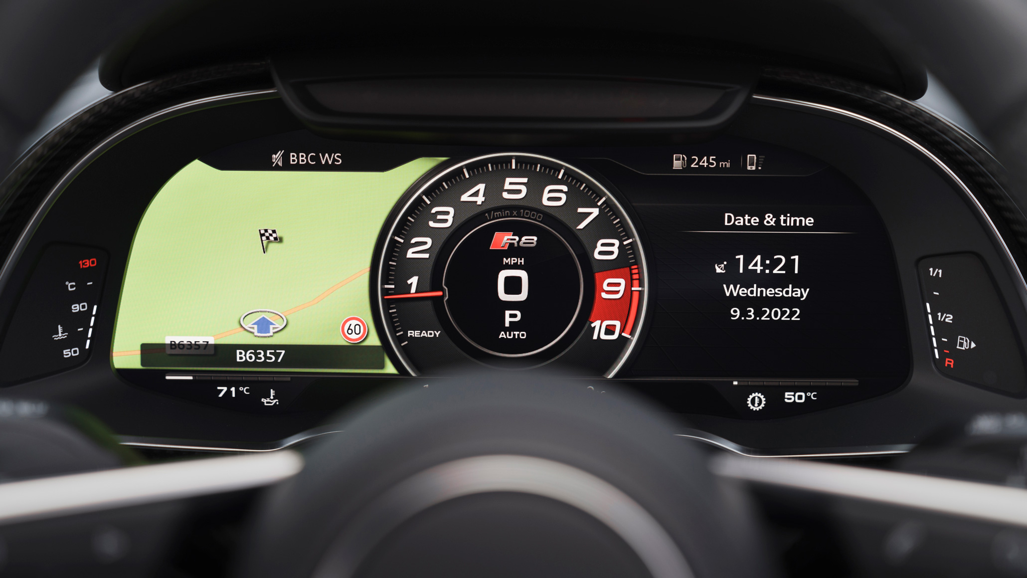 Audi R8 Irobot Dashboard