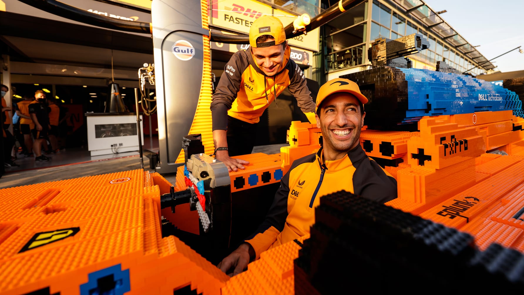 Check out this life-size McLaren F1 car made entirely of Lego | Top Gear