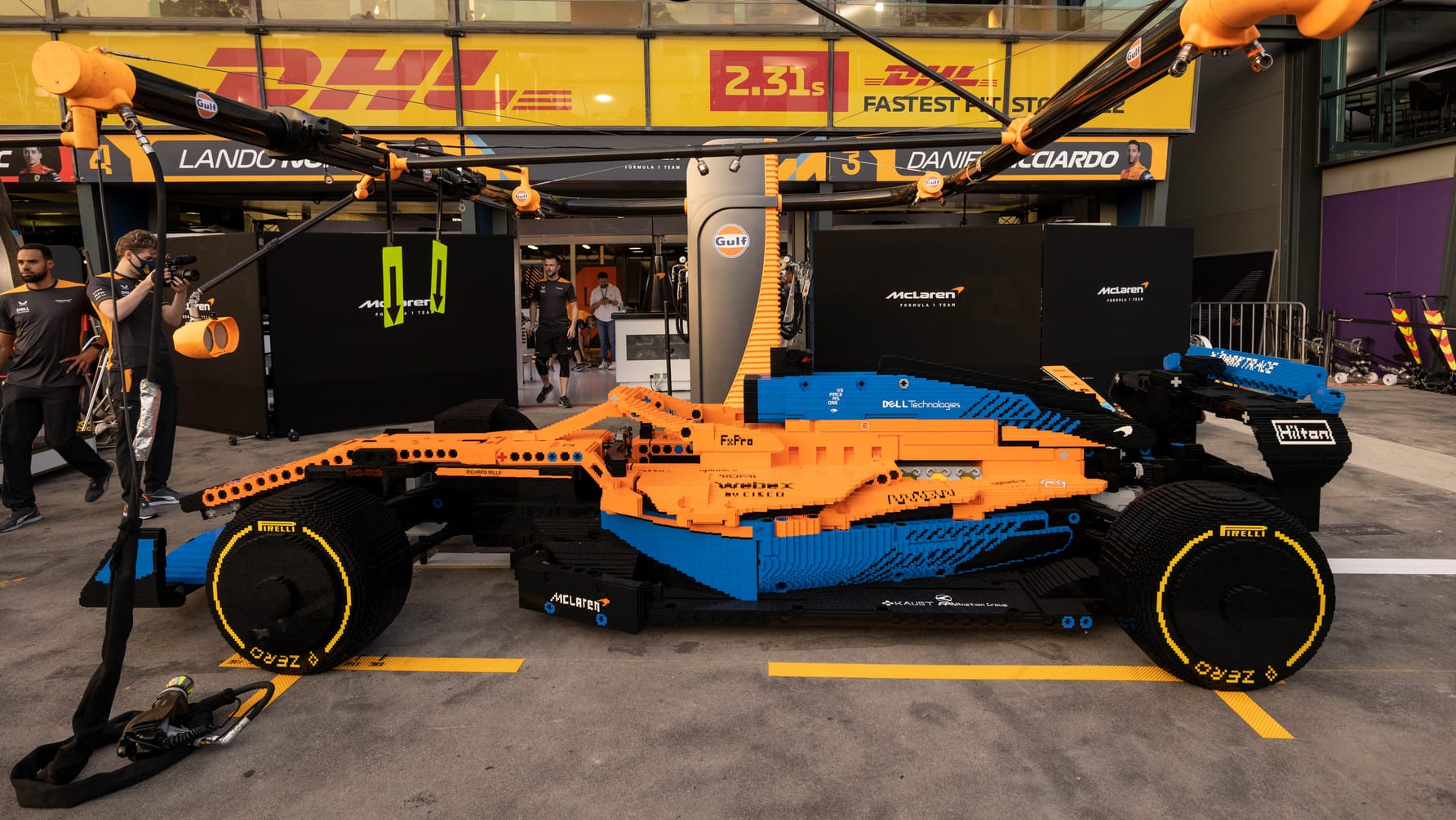 Check out this life-size McLaren F1 car made entirely of Lego | Top Gear