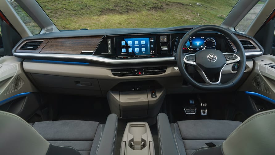 Volkswagen Multivan Interior Layout & Technology | Top Gear