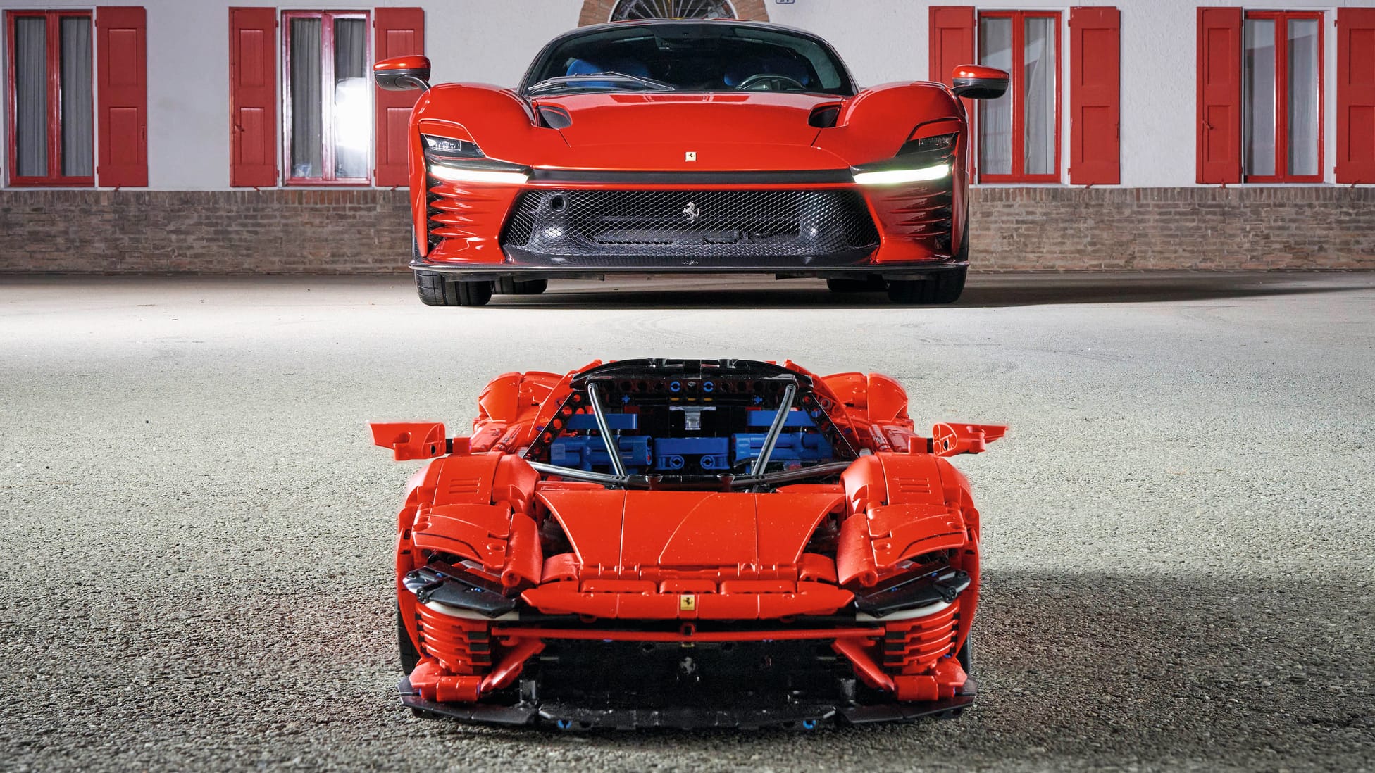 Oh yes, Lego has built a Ferrari Daytona SP3 Technic model | Top Gear