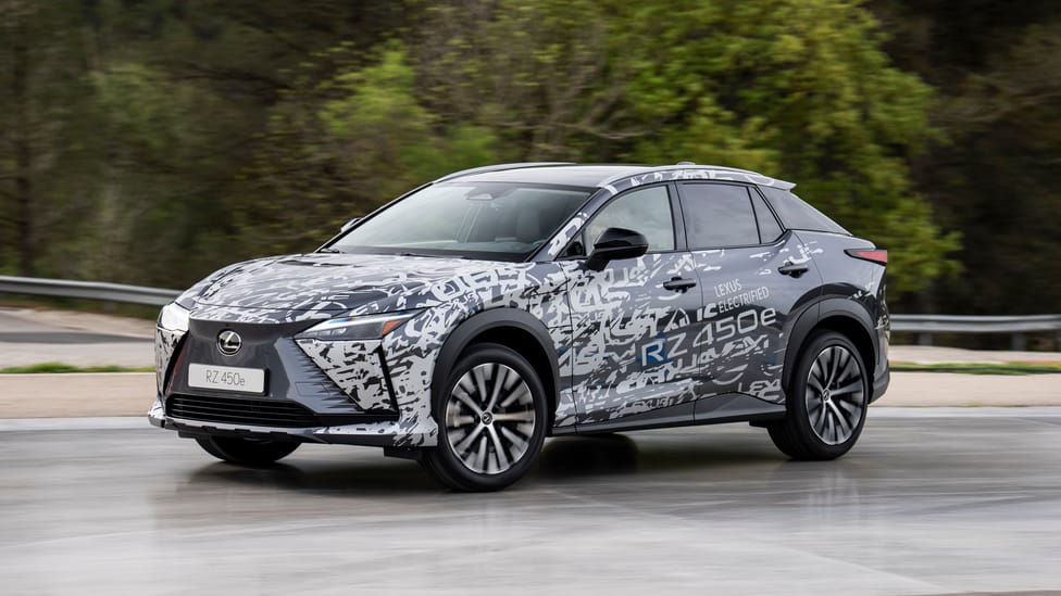 Lexus RZ Prototype review: first test of new 'One Motion Grip' yoke ...