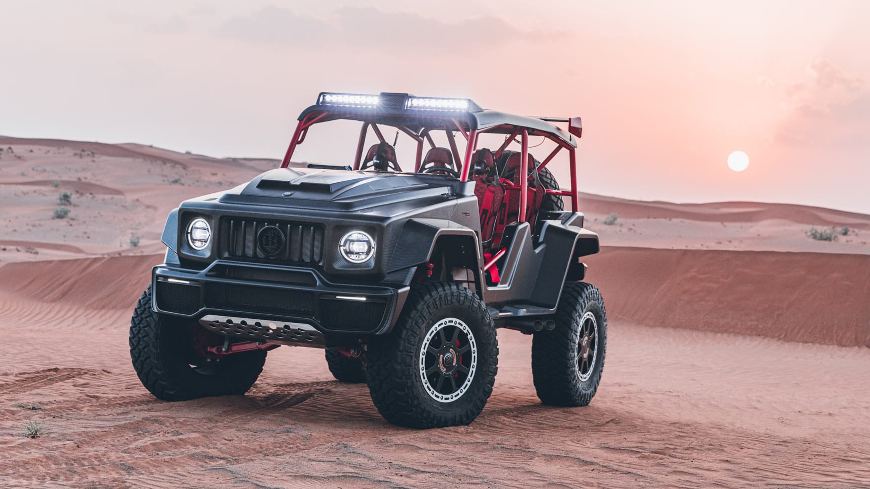 The Brabus 900 Crawler is a 900bhp desert racer with the face of a G ...